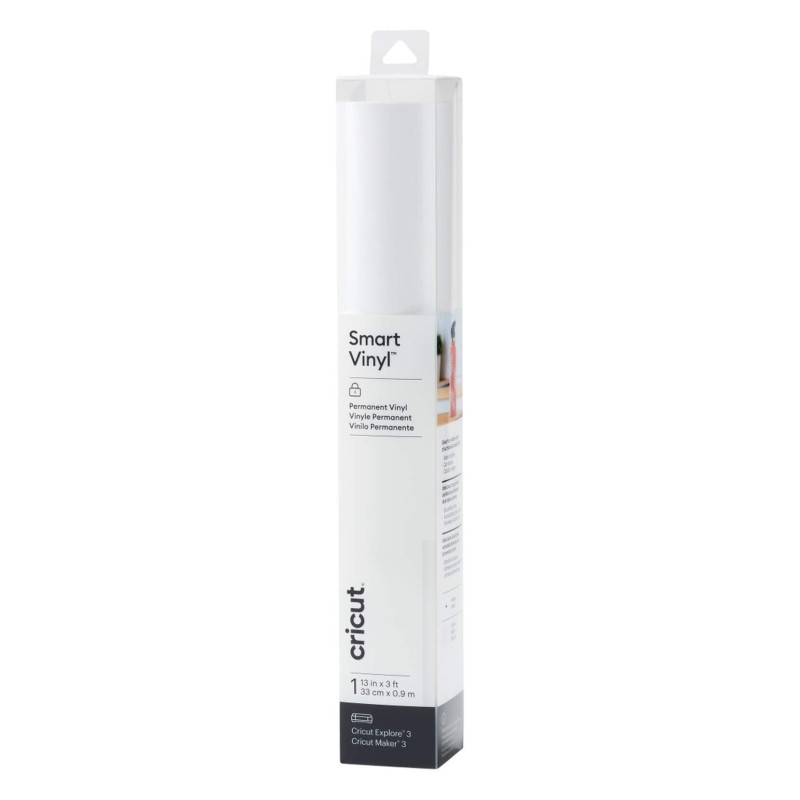 Vinilo adhesivo permanente BLANCO, Smart Vinyl™ de Cricut