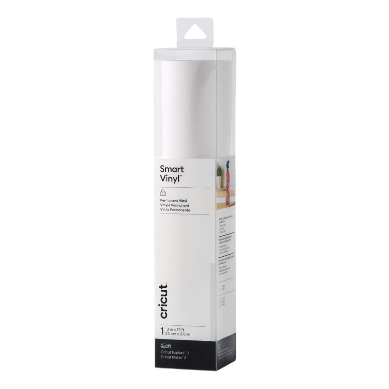 Vinilo adhesivo permanente BLANCO, Smart Vinyl™ de Cricut