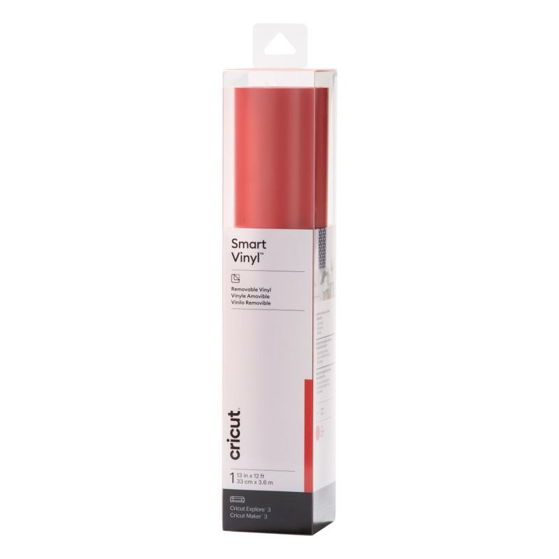 Vinilo adhesivo removible Rojo, Smart Vinyl™ de Cricut